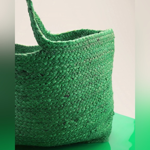 ASOS | Bags | Nakd Green Rectangular Beach Bag | Poshmark